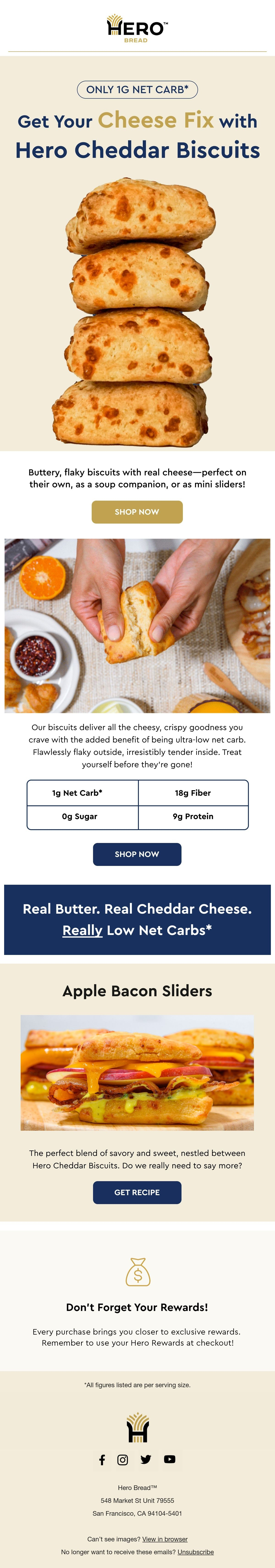Email Design Inspiration by Hero