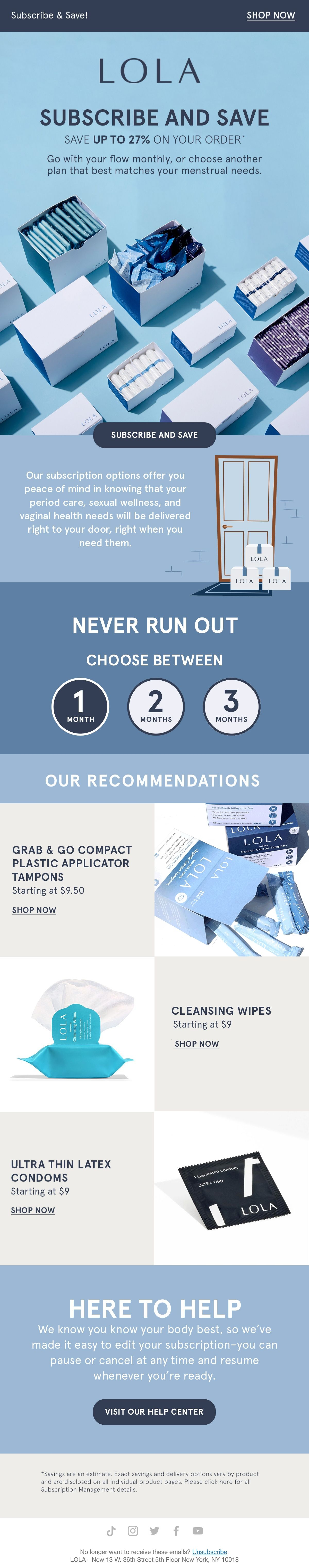 Email Design Inspiration by lola