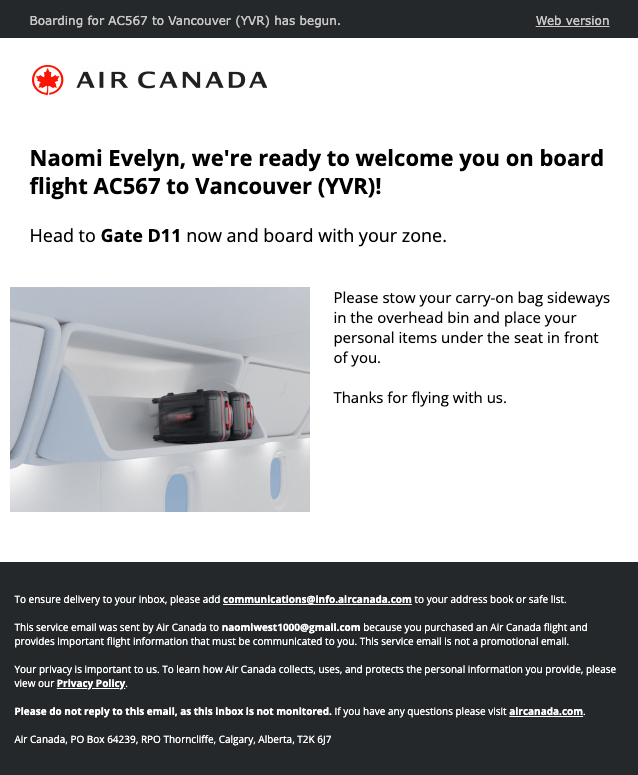 Transactional Email Design Inspiration & Examples - Email Love Email ...