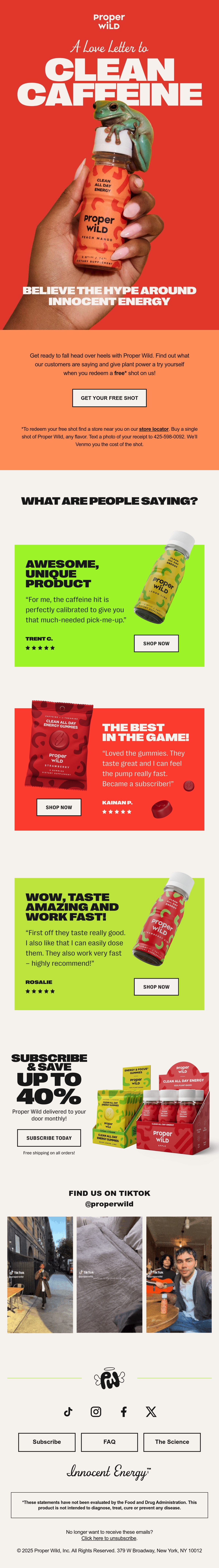 Email Design Inspiration by support@properwild.com