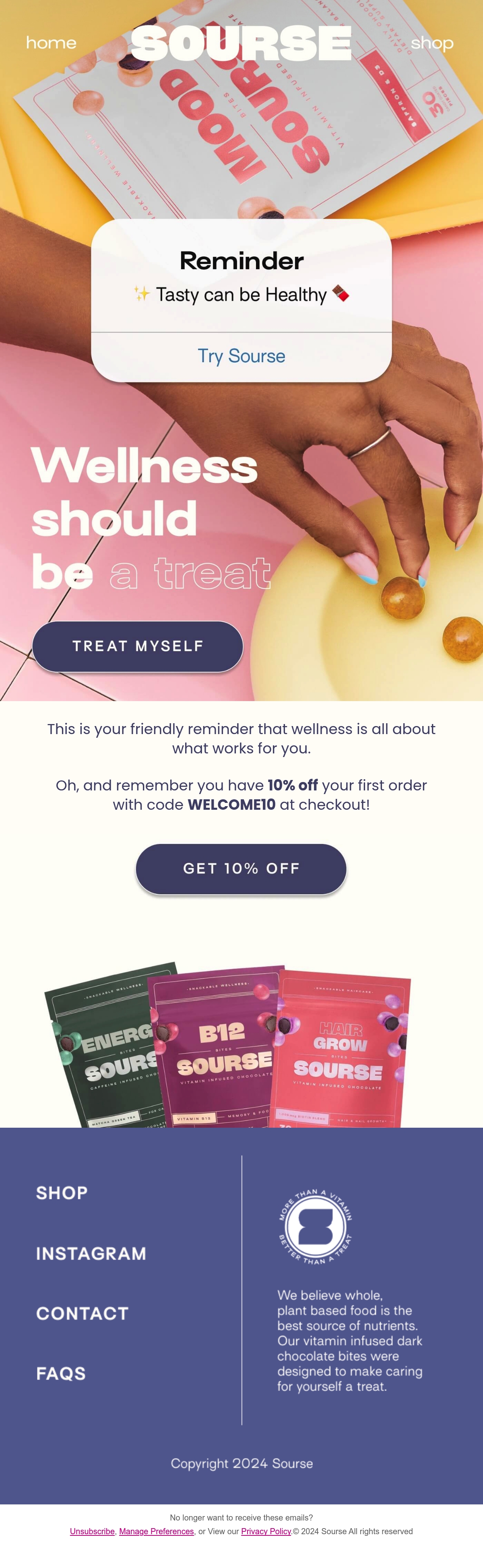 Email Design Inspiration by Sourse