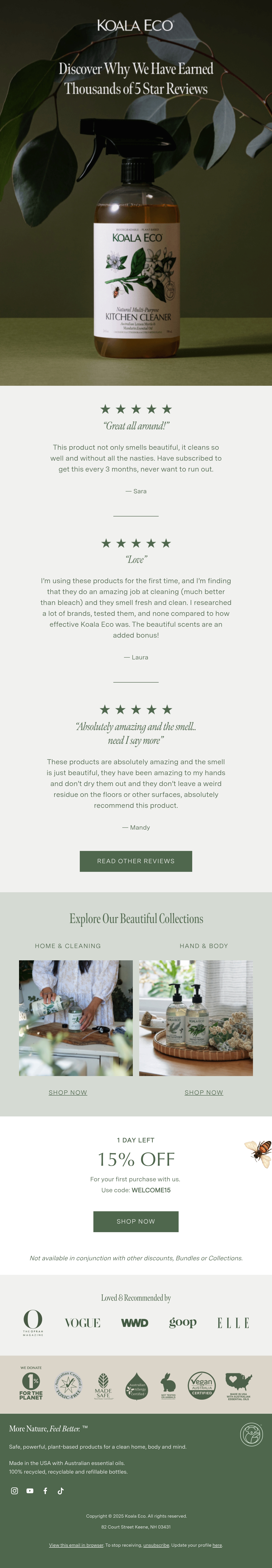 Email Design Inspiration by Lumen