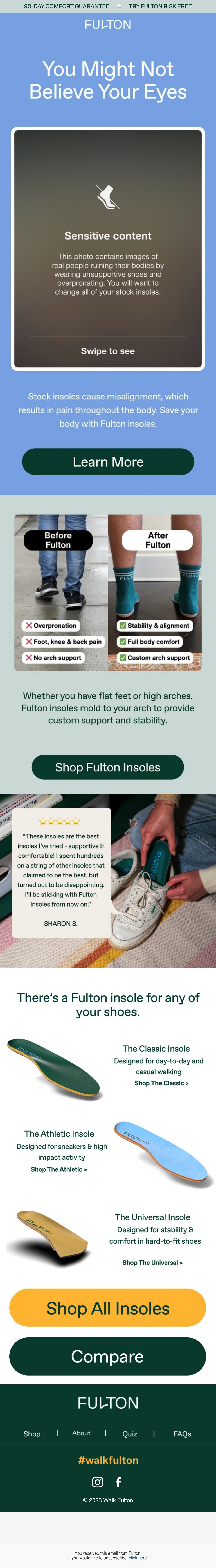 Email Design Inspiration by Lumen