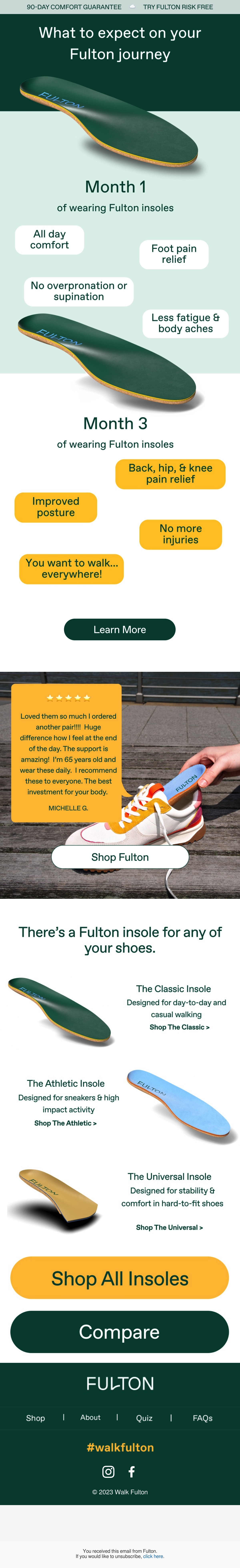 Email Design Inspiration by Fulton