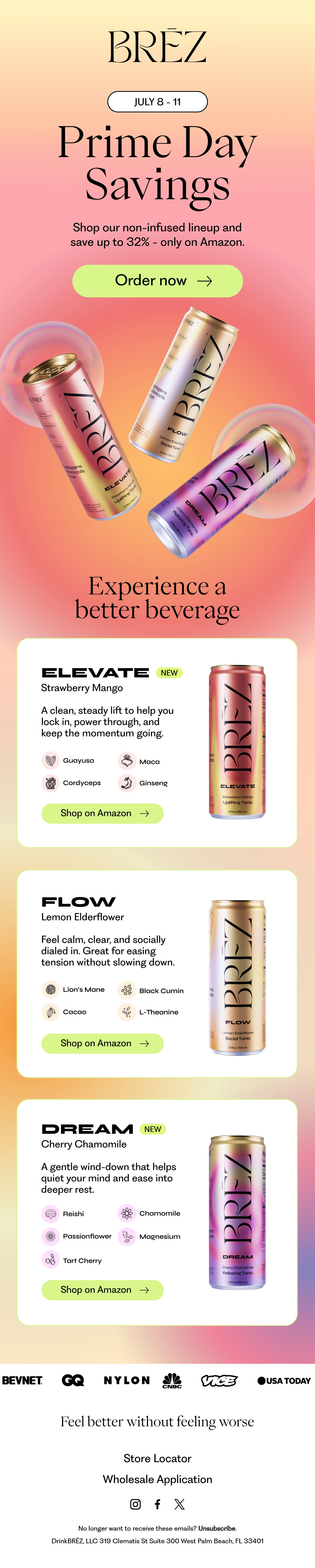 Email Design Inspiration by Corbin from BRĒZ