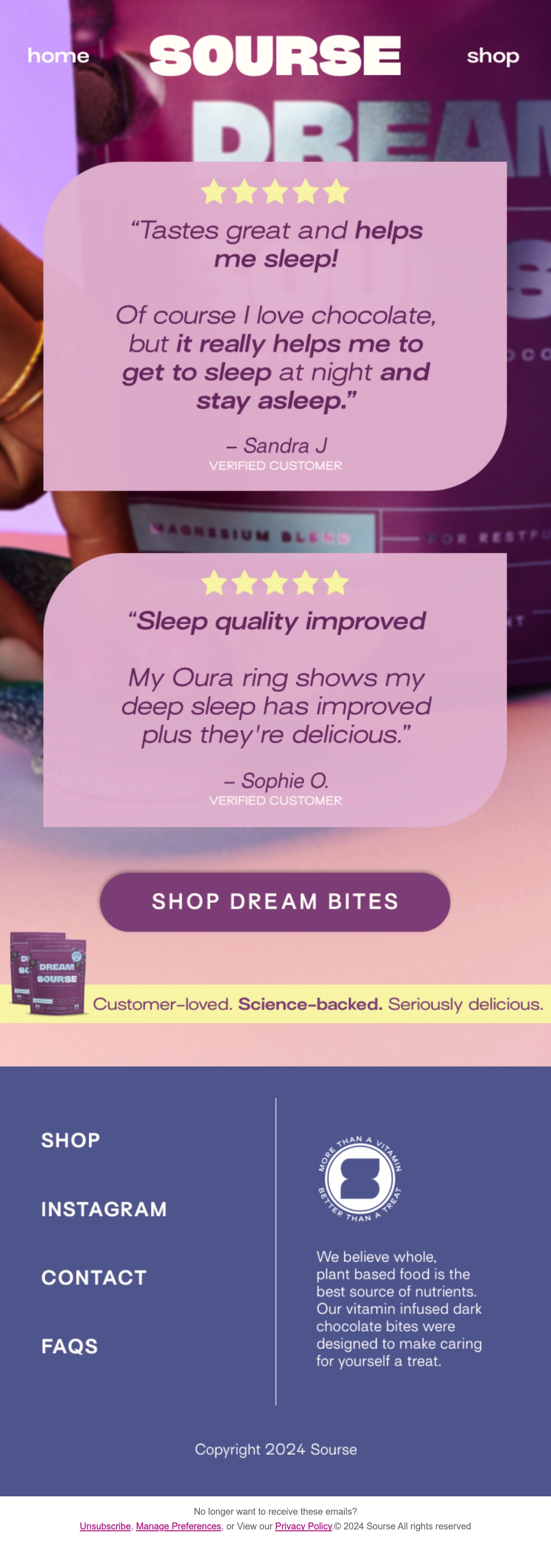 Email Design Inspiration by Sourse